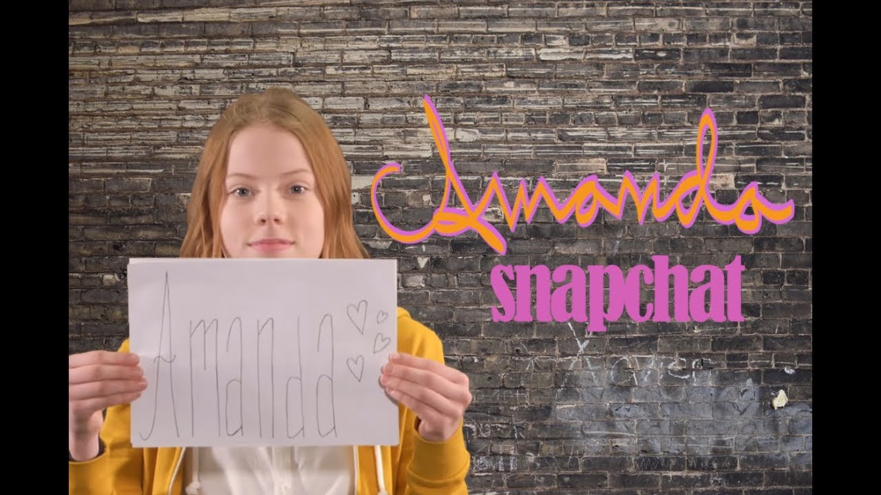 Amanda Snapchat: Amanda - YouTube