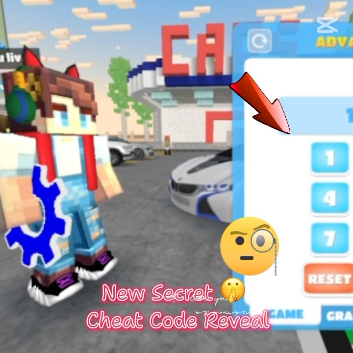 New Secret🤫Cheat Code-School Party Craft #partycraft #minecraft # ...