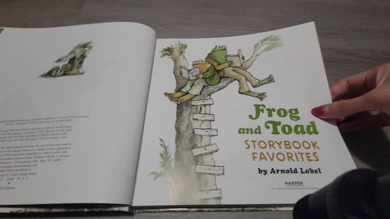 ASMR full reading compilation of Frog and Toad Storybook Favorites ...