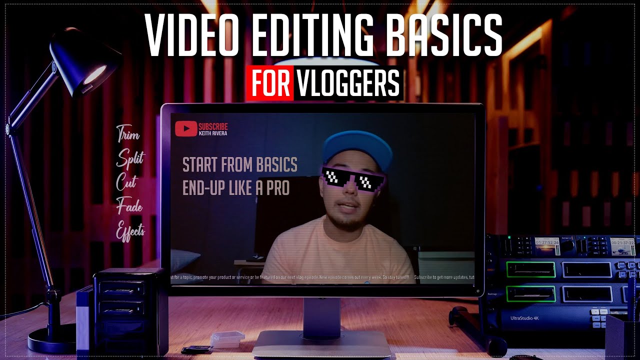 Basic Video Editing Tutorial for Vloggers - YouTube