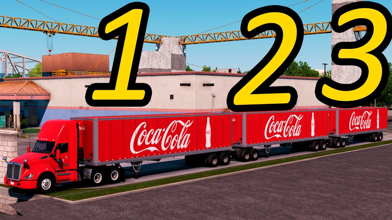 Tren Kenworth triple remolque de Coca Cola! México # ...