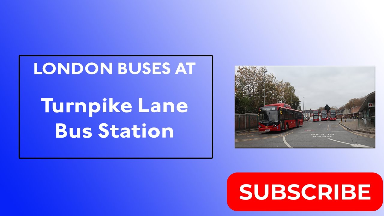 London Buses at Turnpike Lane Station - YouTube