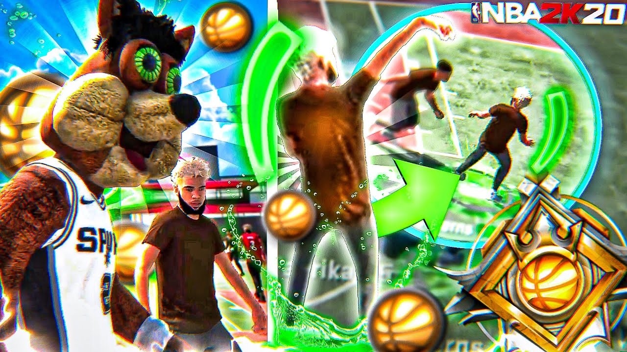 LEGEND MASCOT HELPS 60 OVR ROOKIE GET FIRST PARK WIN IN NBA 2K20 *VERY ...
