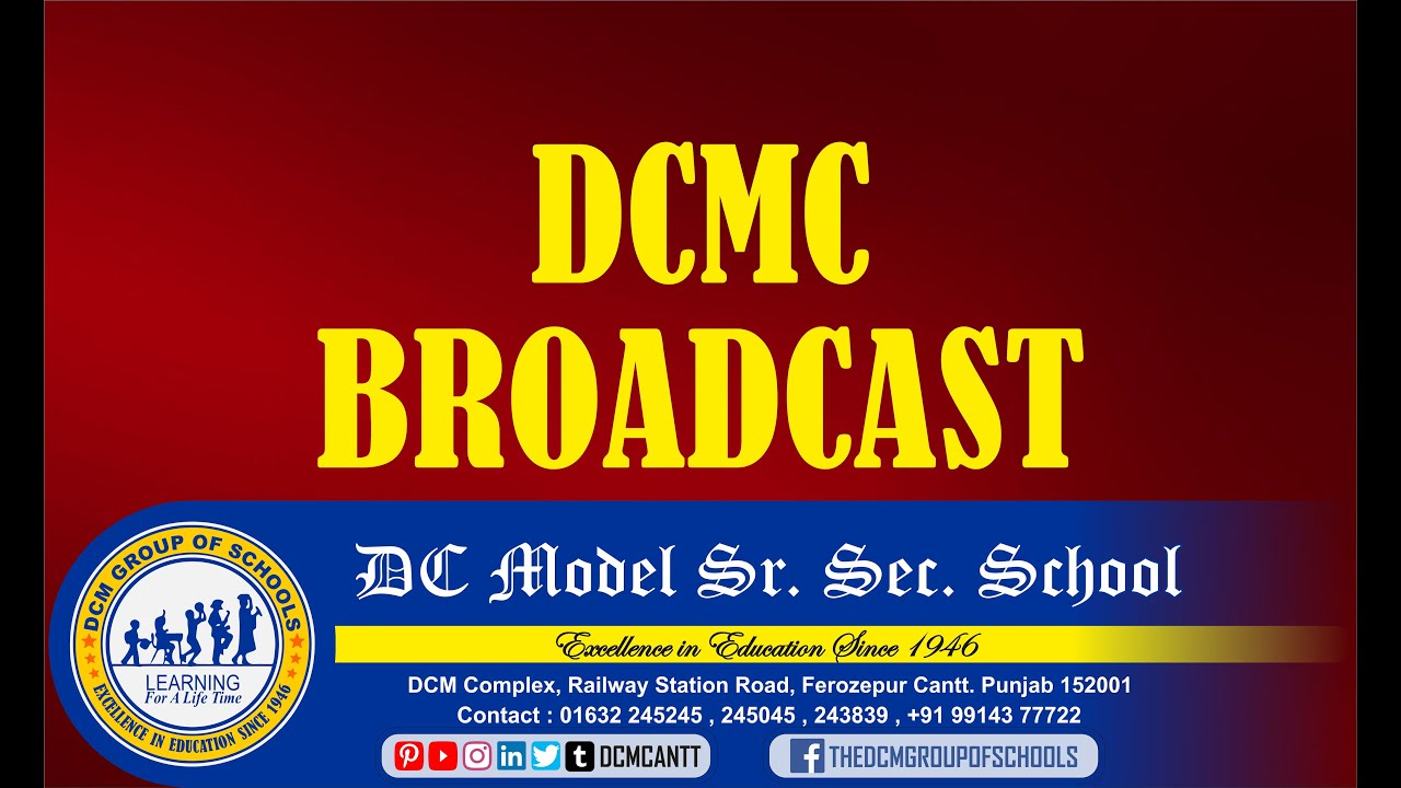 DCMC Broadcast February 2020 - YouTube