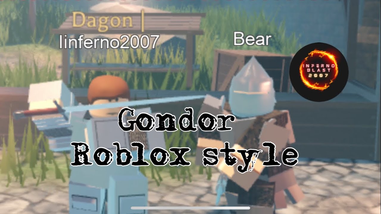 Gondor | Lord of The Rings | Roblox shout out - YouTube