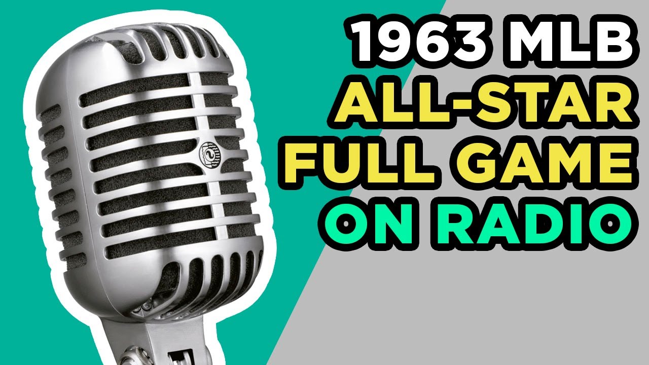1963 MLB All-Star Game - Radio Broadcast - Mays and Musial - YouTube