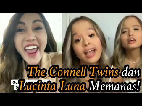THE CONNELL TWINS dan LUCINTA LUNA Saling Gertak di Sosial Media
