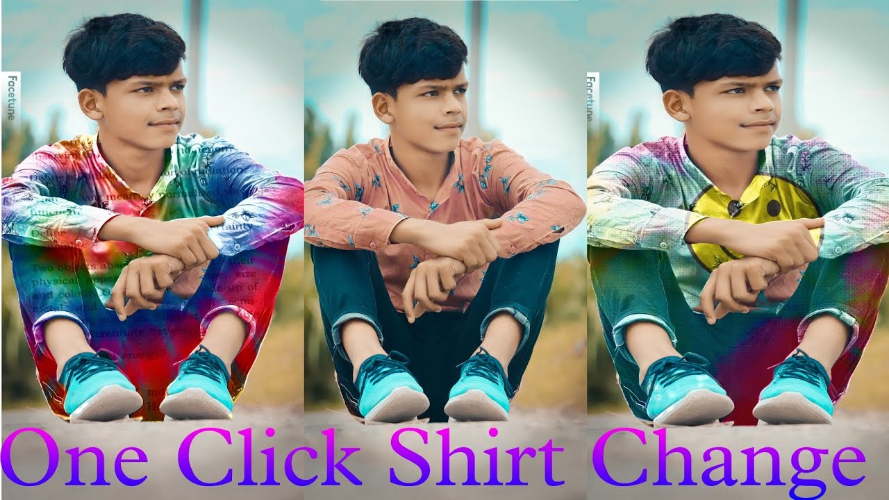 How to change T-shirt colour photo editing | shirt colour change photo ...