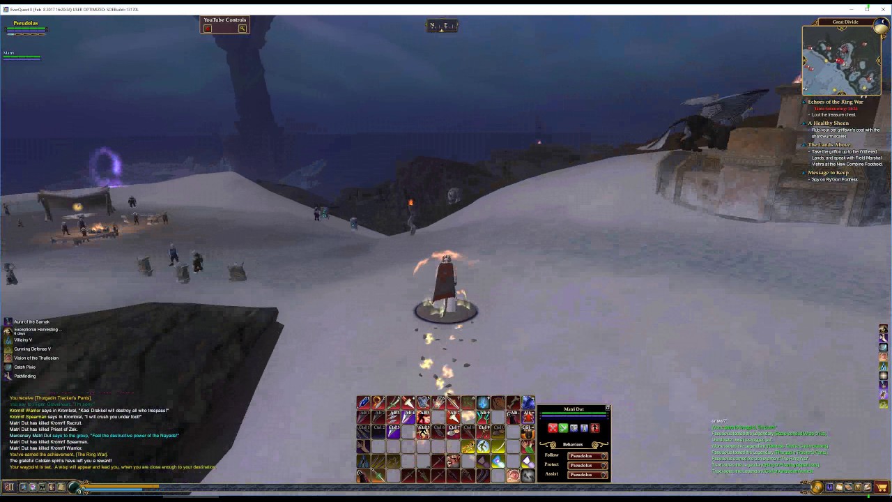Everquest 2 - 91 Assassin - 053 - Great Divide - YouTube