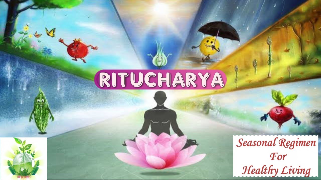 RITUCHARYA ( ऋतुचर्या ) - Seasonal Regimen For Healthy Living / Dr ...