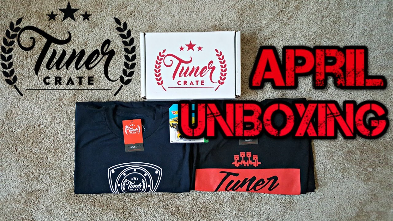 April Tuner Crate Unboxing: Standard JDM Box (SmurfinWRX) REVIEW - YouTube