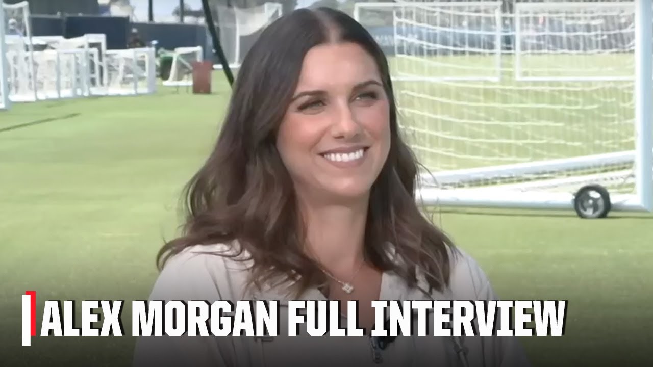 FULL INTERVIEW: Alex Morgan talks jersey retirement, her foundation ...