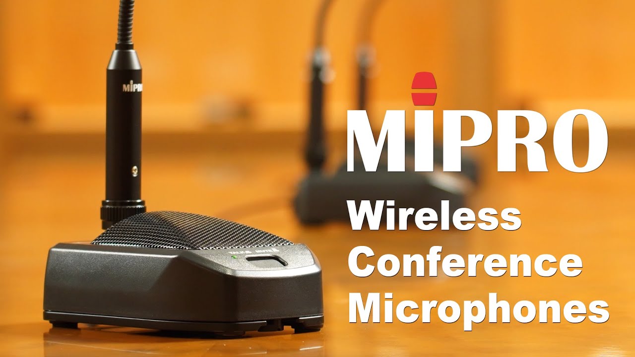 MIPRO Wireless Conference Microphones - YouTube