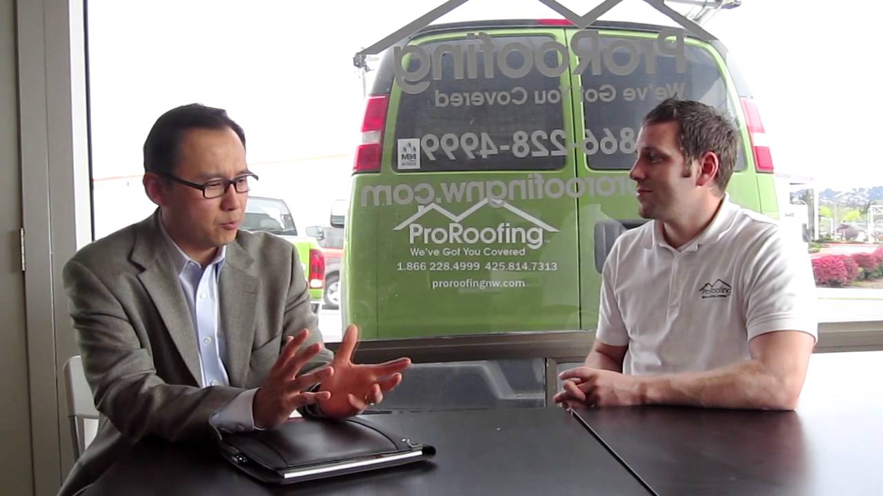 Pro Roofing Customer Testimonial Steve Hahn - Everett Roofing Company ...
