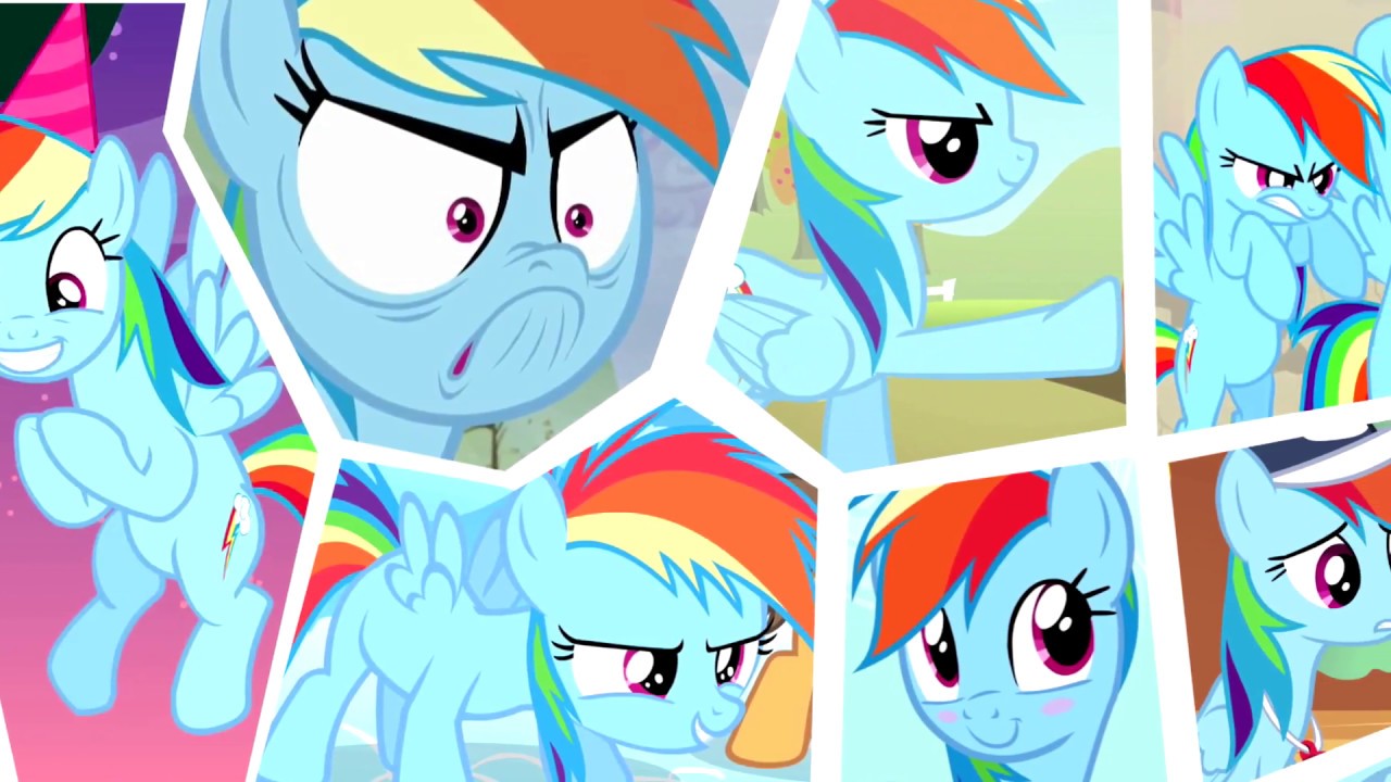 Rainbow Dash Compilation - YouTube