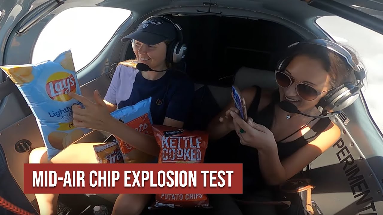 Mid-Air EXPLOSION: Chip Bags - at What Altitude Will They Burst? - YouTube
