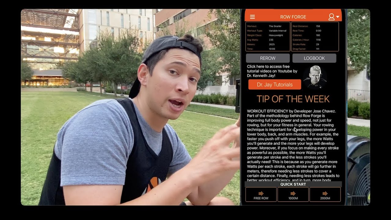 Ignite the Forge: Introduction to the Row Forge App Part 1 - YouTube
