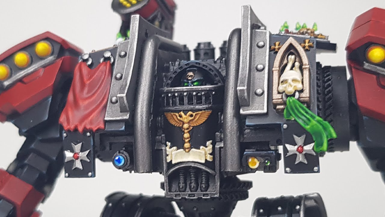 Dark Angels Venerable Redemptor Dreadnought - Warhammer 40K - YouTube