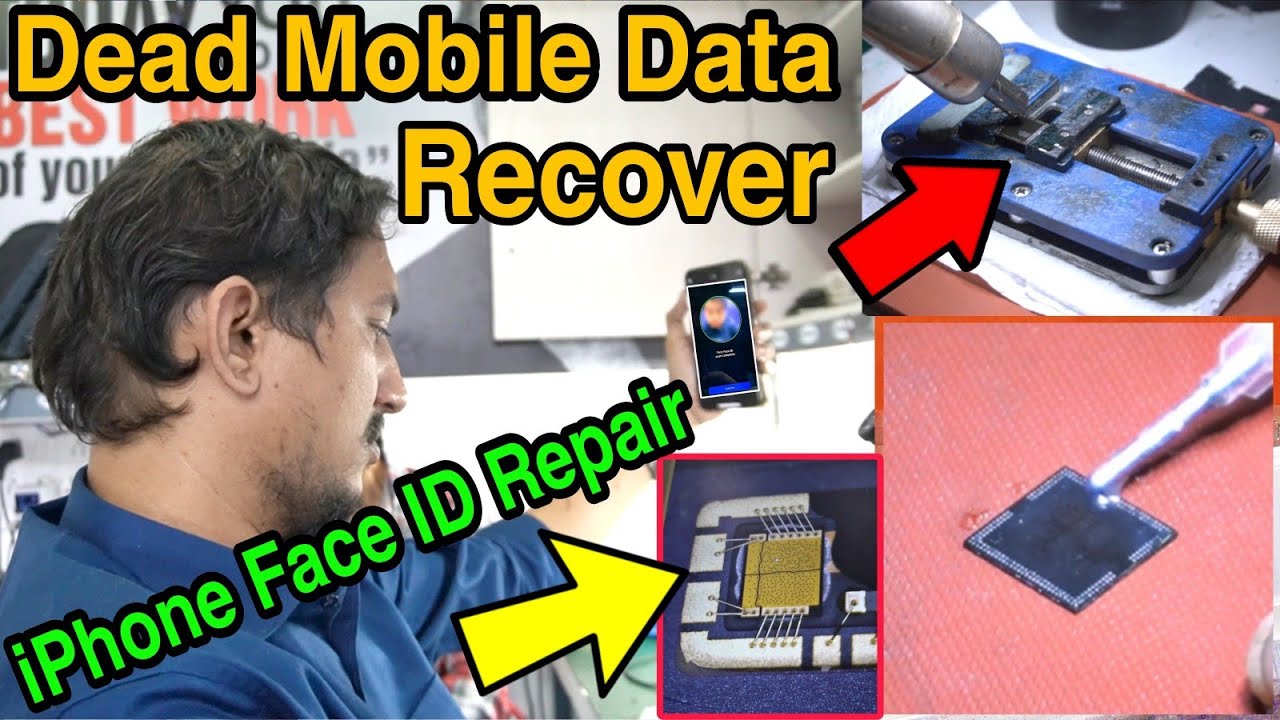 How to Recover DATA Form Dead Mobile Phone | iPhone 13 Pro Face ID ...