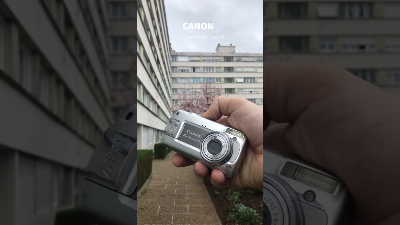 Canon PowerShot A470 in the city 📷 #photography #cityphotography #camera