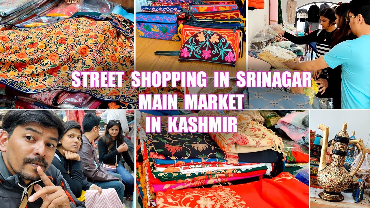 Srinagar ka Fashion Street | Shopping in Srinagar | Shopping Vlog ...