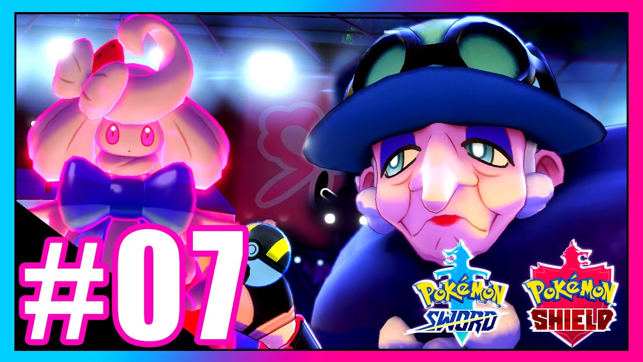Pokemon Sword & Shield: Part 7 Glimwood Tangle Ballonlea Gym Vs Opal ...
