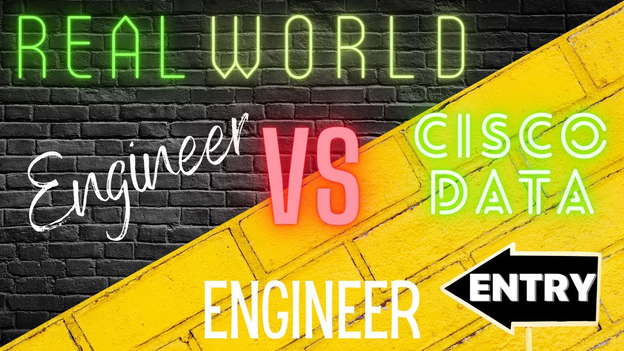 Cisco Data Entry Engineer Vs. Real Engineer - YouTube