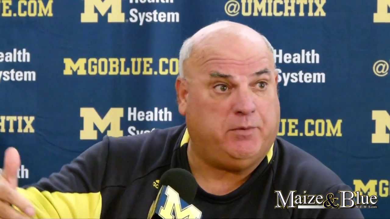 Al Borges on offensive developement going into Northwestern - YouTube