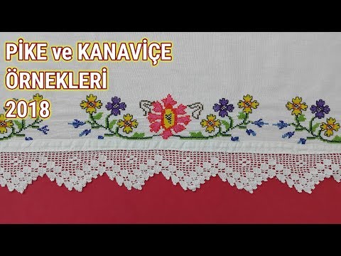 Pike Dantel Modelleri 2018 │Geleneksel Örgü Modelleri