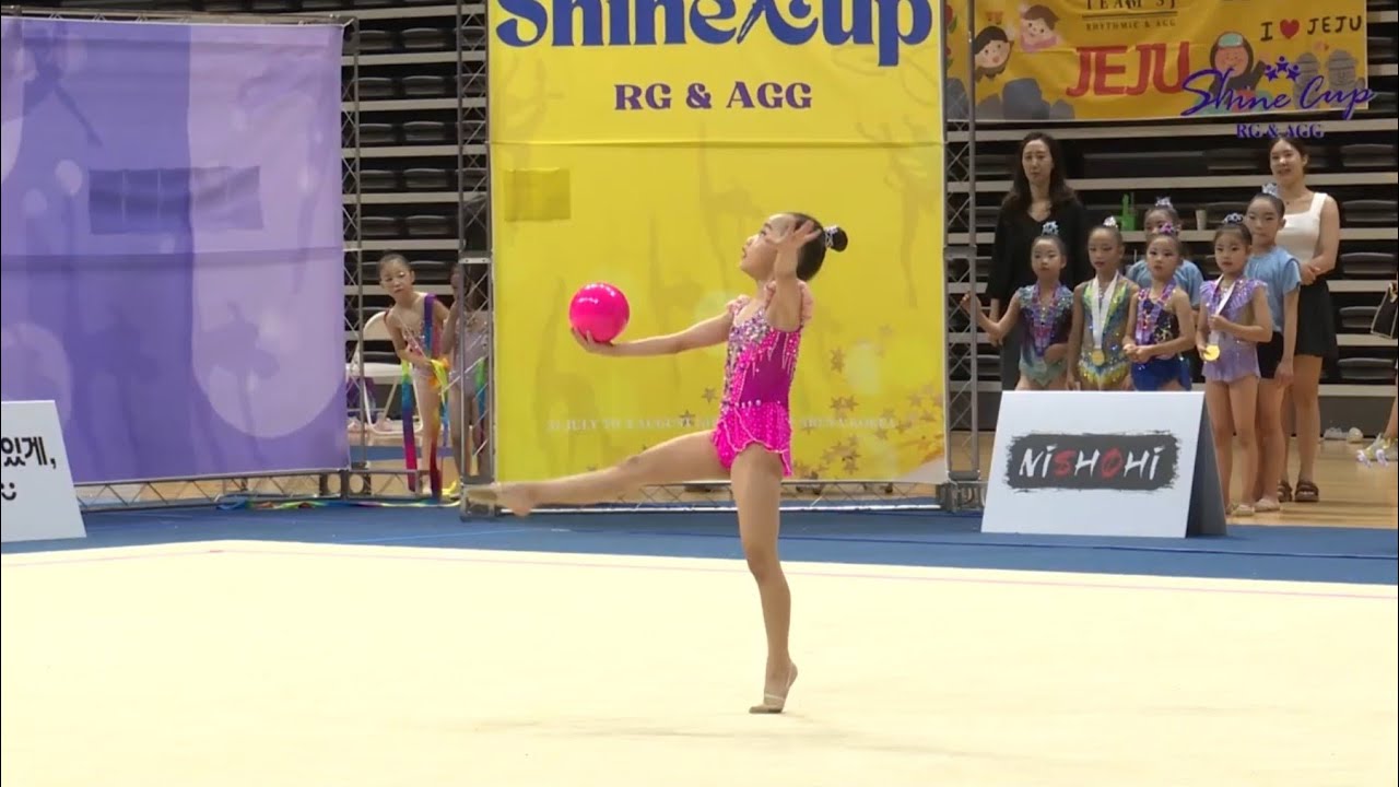 2025.08.03 샤인컵 Shine cup 7세 볼규정 대상 홍은채(볼 첫번째 대회) - YouTube
