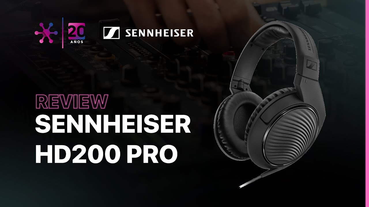 Sennheiser HD 200 PRO Review by Melanie Massa | Sonica - YouTube