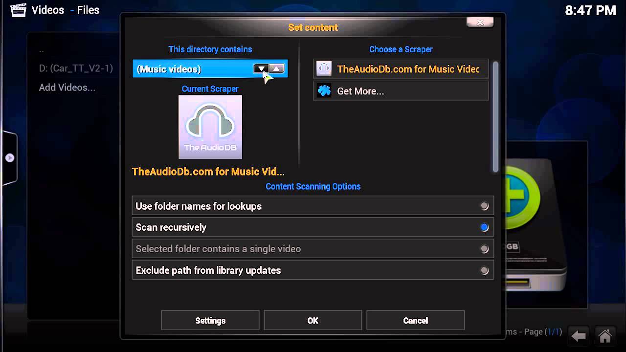 How to add TV Shows into the XBMC UI - YouTube