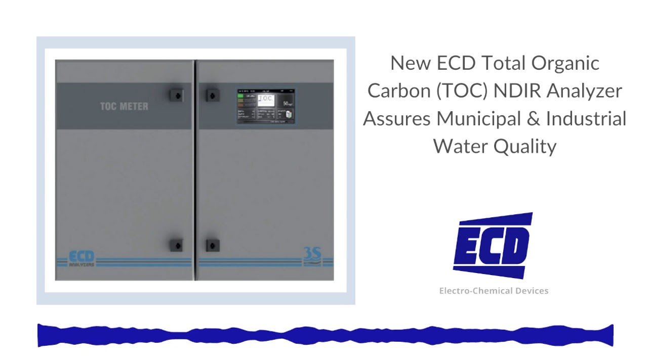 New ECD Total Organic Carbon TOC NDIR Analyzer Assures Municipal ...