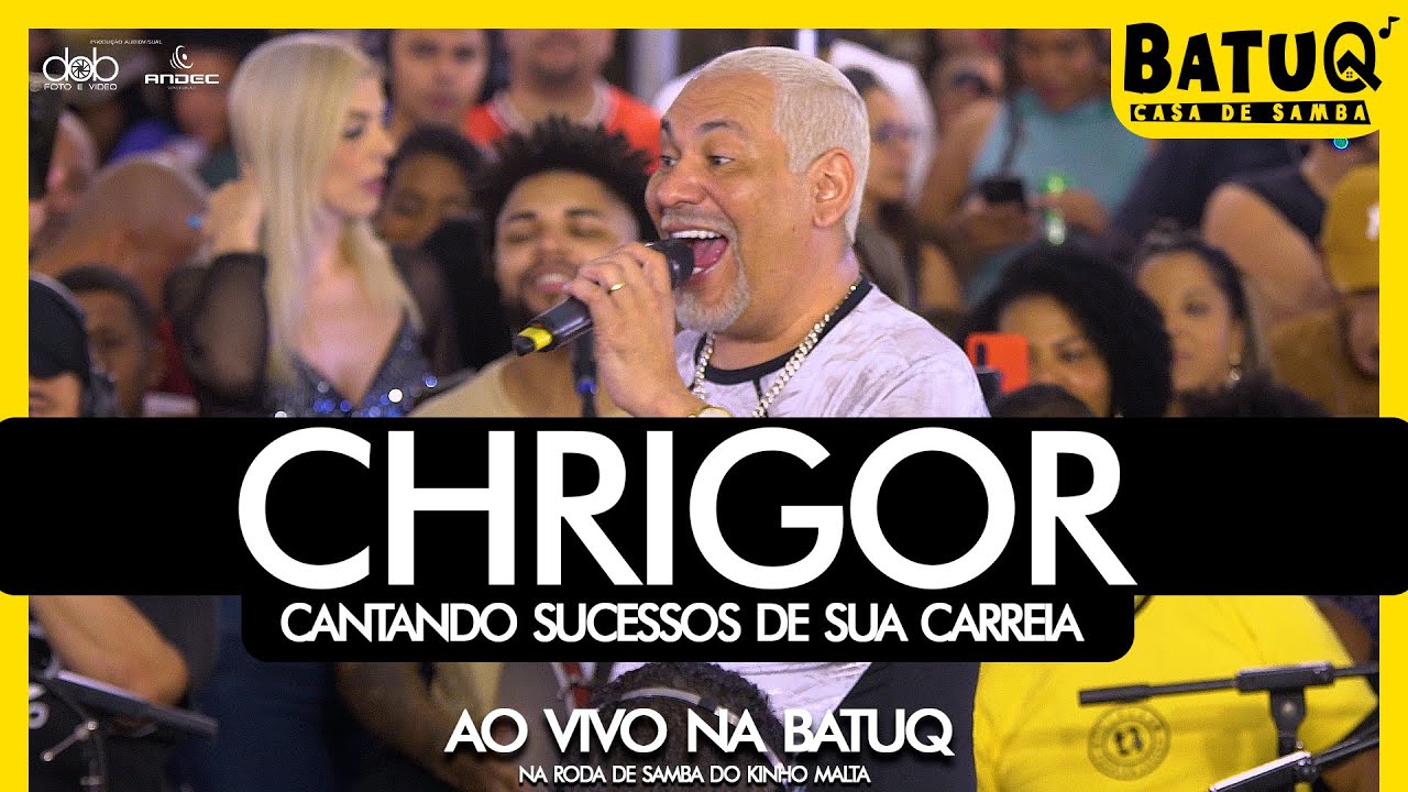 Chrigor na BatuQ Ao vivo na Roda de samba do Kinho Malta - YouTube
