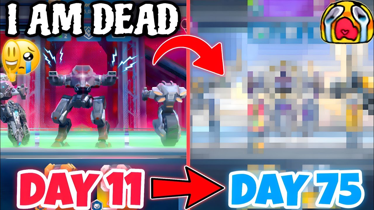 I Am Dead In Mech Arena 😭🤢 | DAY 11 To DAY 75 | Mech Arena F2P - Mech ...
