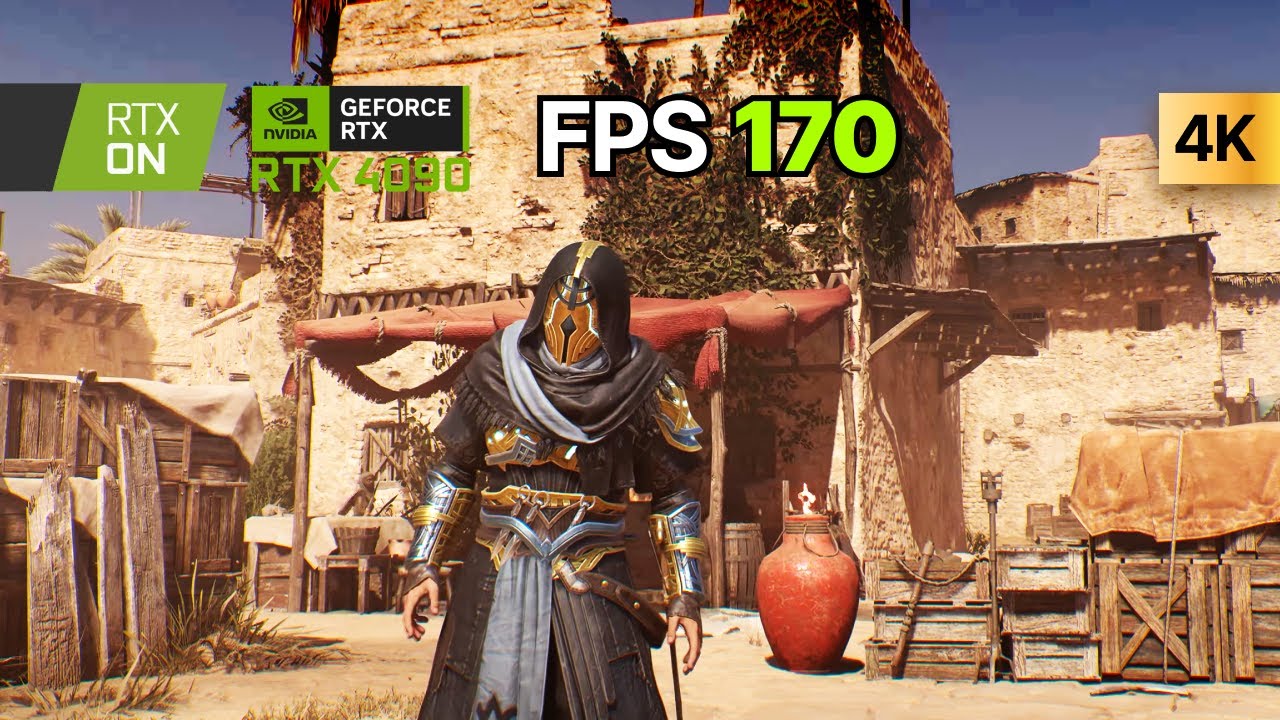 Assassin's Creed Mirage | 4K Ultra Settings DLSS | RTX 4090 | i9 14900K ...