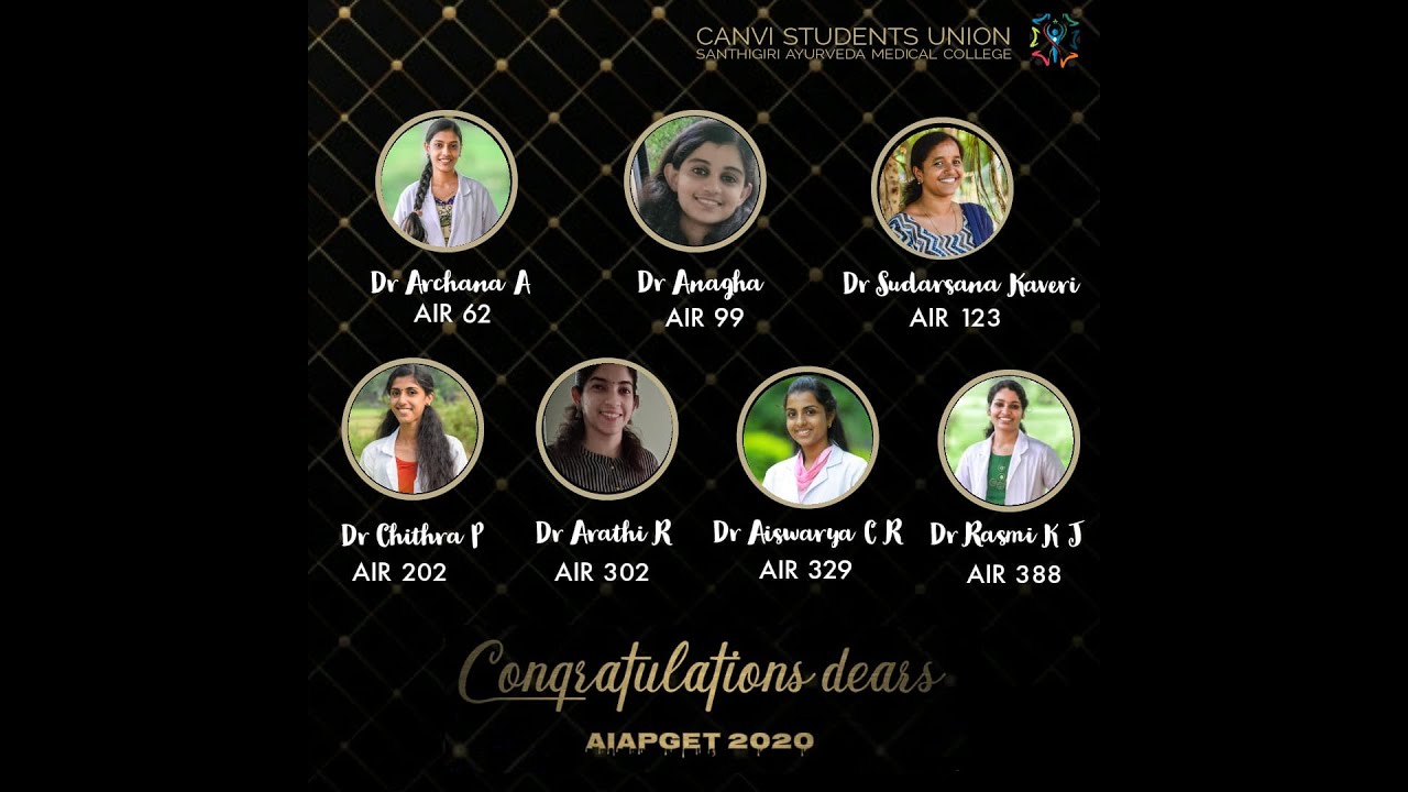 Harsha 2020 - Commemorating the Rank Holders in SAMC Palakkad in AlPGET ...