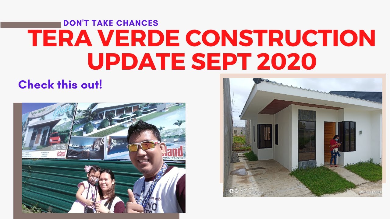 Terra Verde Construction Update Sept 2020 - YouTube