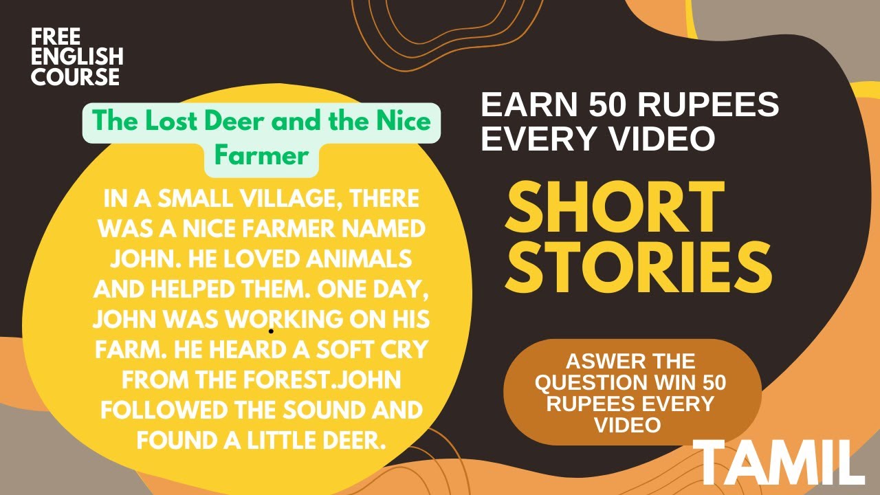 Nothing English short stories video WIN 50 RUPEES EVERYDAY - YouTube