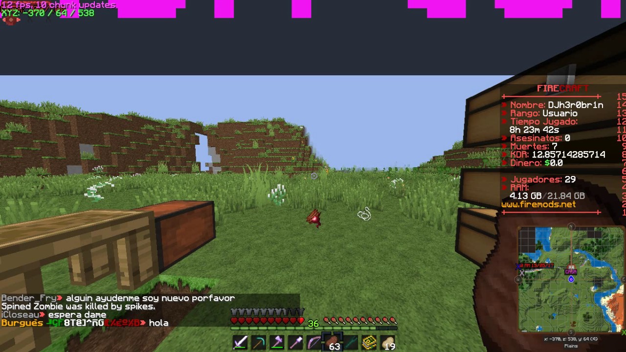 FIRECRAFT - NUEVO SERVER DE MINECRAFT CON MODS 1.7.10 - YouTube