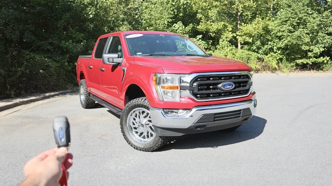 2021 Ford F 150 XLT: Start Up, Test Drive, POV and Review - YouTube