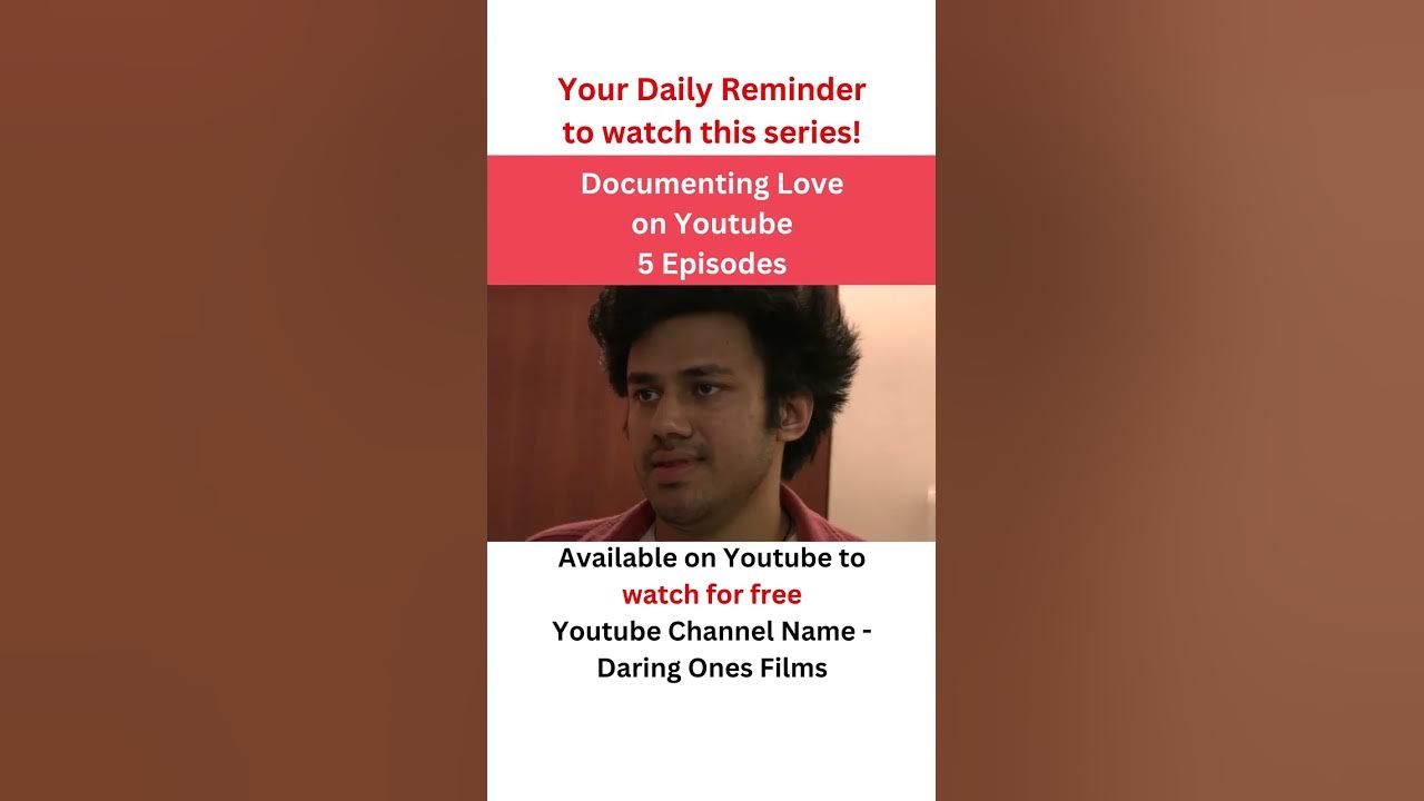 Watch - Documenting Love now on @daringonesfilms #youtubeshorts # ... Watch - Documenting Love now on @daringonesfilms #youtubeshorts # ...