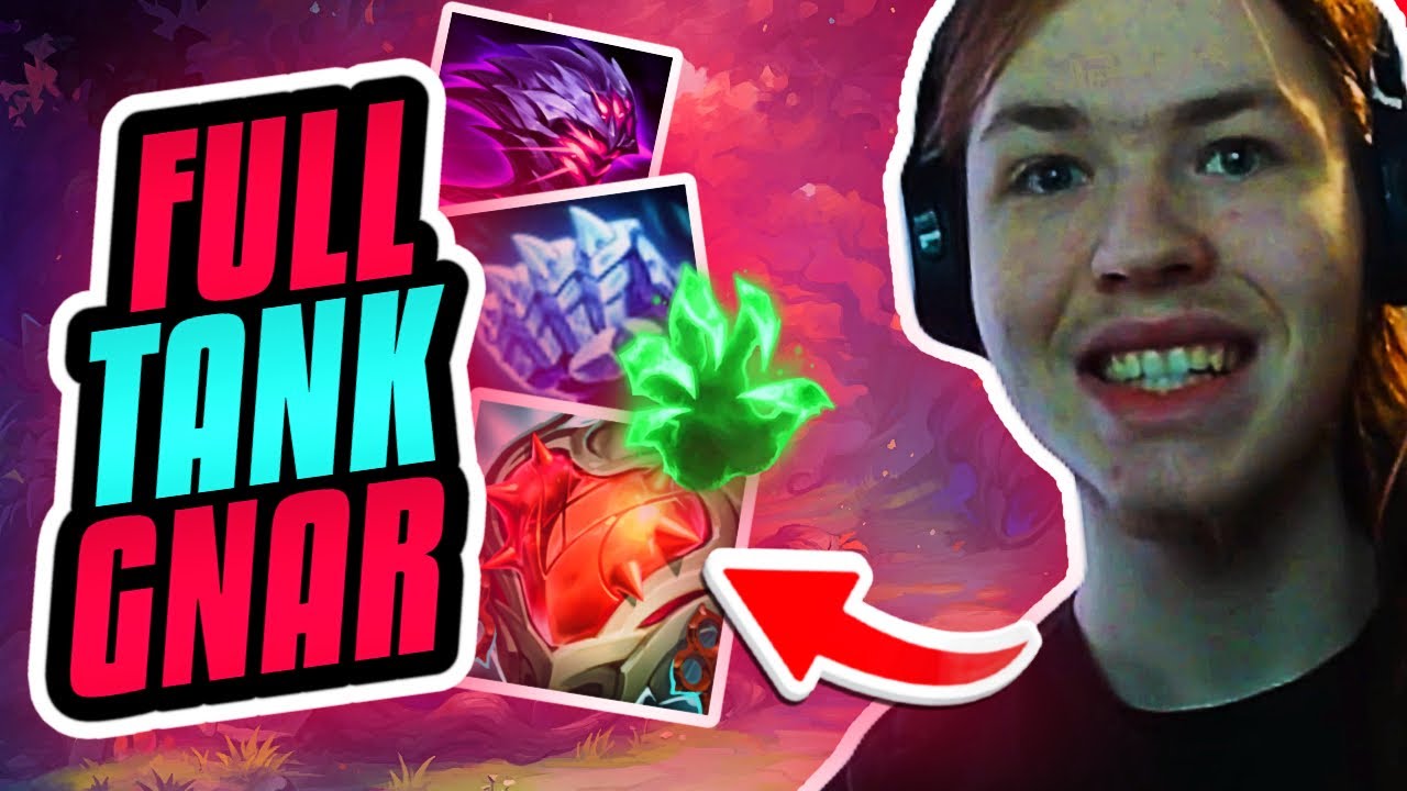 MY FAVORITE FULL TANK GNAR BUILD IN SEASON 14!!! Season 14 Gnar ...