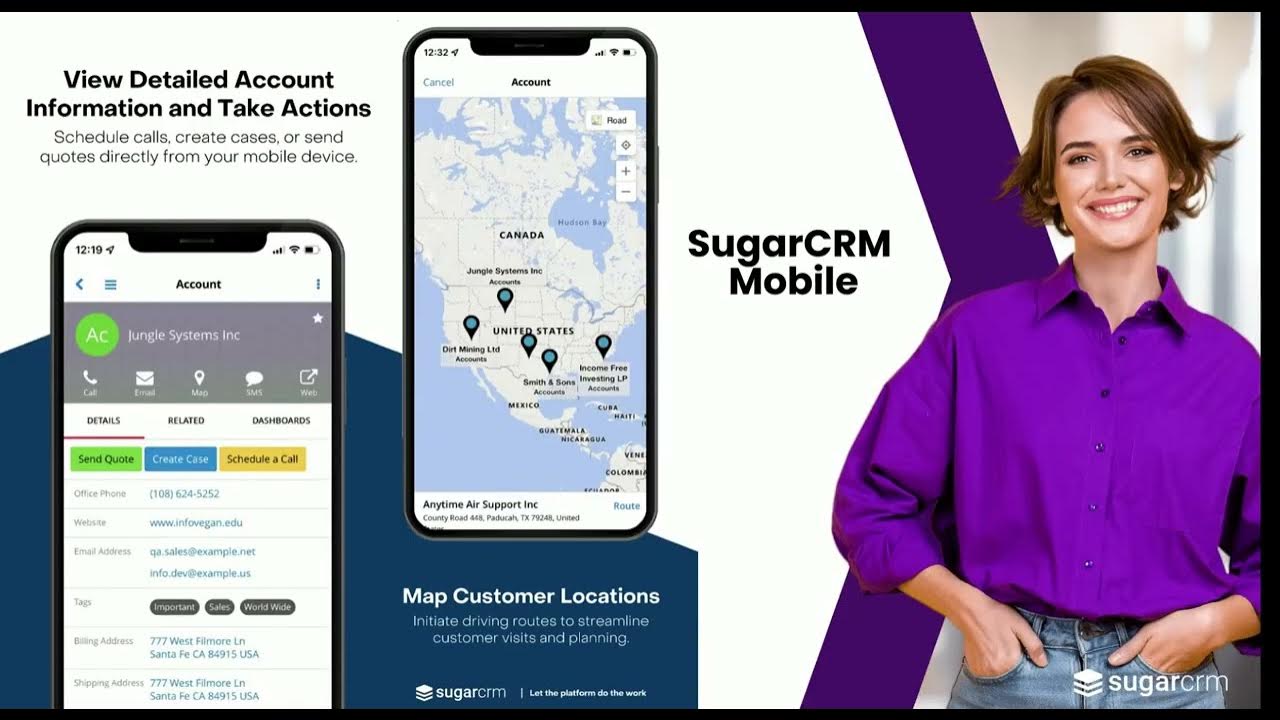 SugarCRM Demo: 7-Minute Tour of Sales, Marketing & Email Integration Features - YouTube