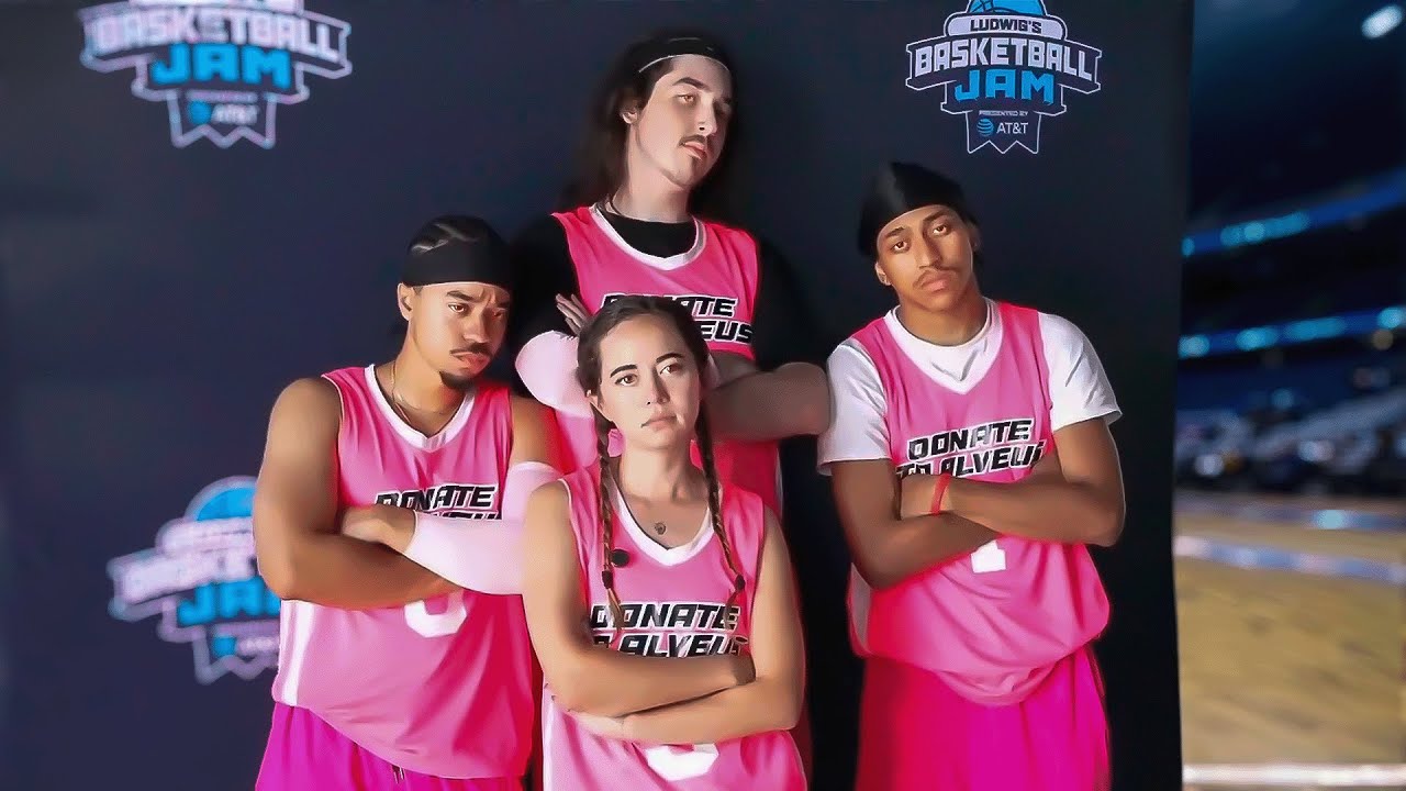 We SURPRISED Everyone at LUDWIG’S BASKETBALL JAM! - YouTube