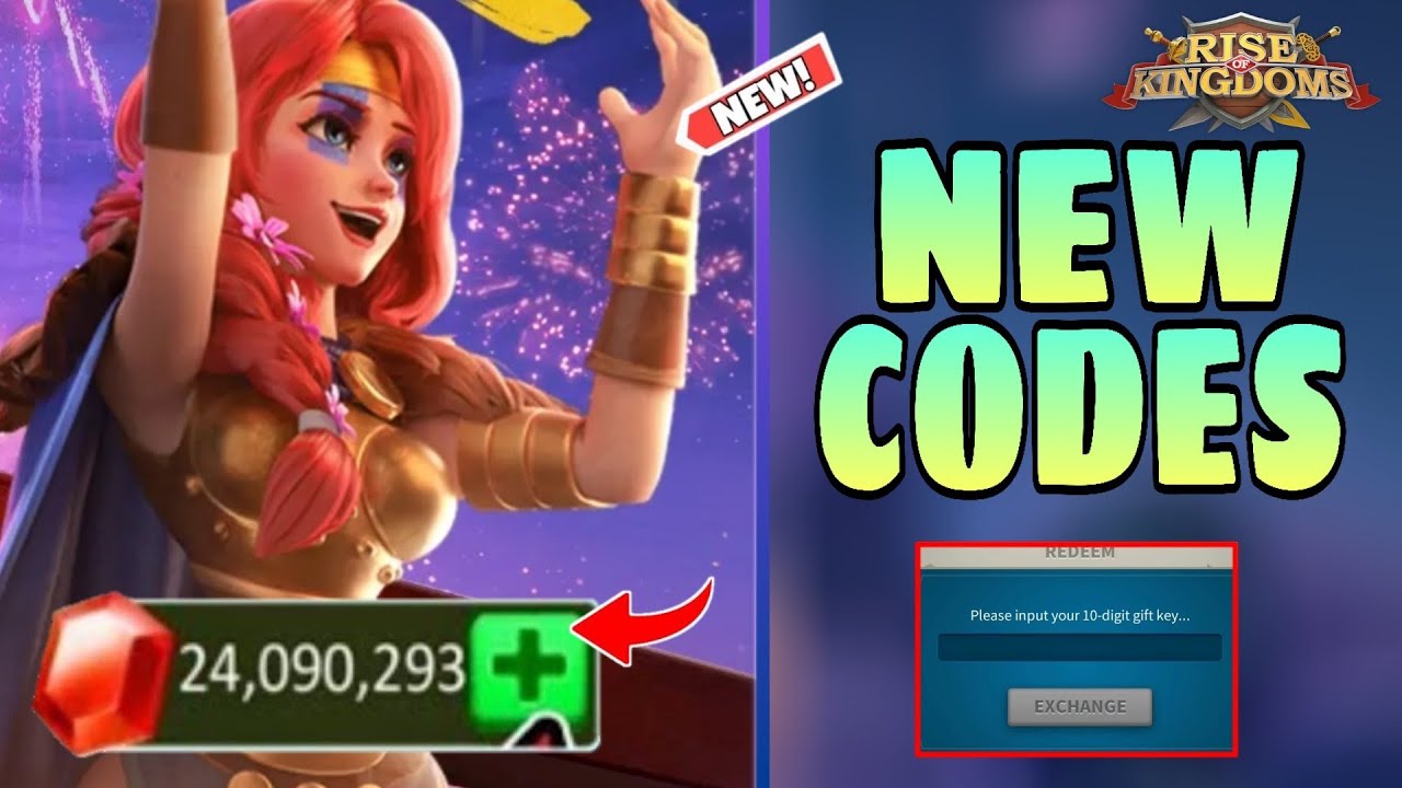 *NEW* RISE OF KINGDOMS CODES FOR 2023 || RISE OF KINGDOMS CODES 2023 ...