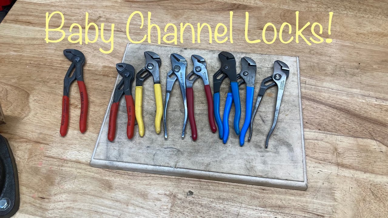 Baby channel locks! Gotta have ‘em! - YouTube