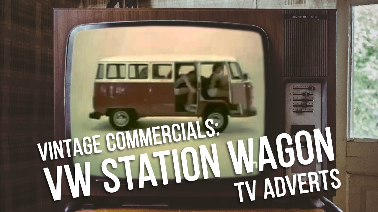 Vintage Volkswagen Station Wagon / Camper / Bus Commercials and Adverts ...