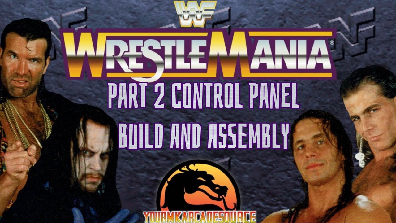 WWF Wrestlemania Arcade Machine Conversion Project - Part 2 - Control ...