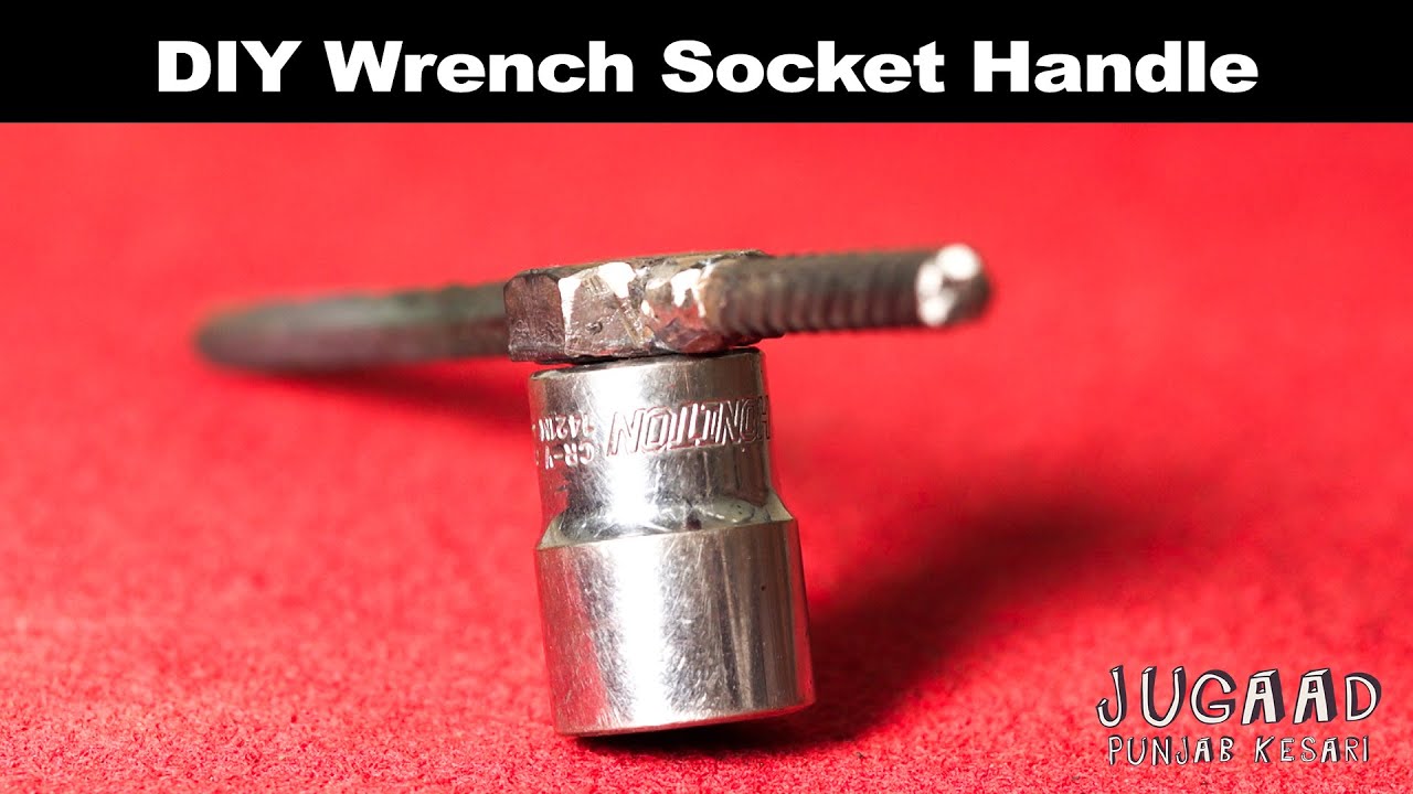 DIY Wrench Socket Handle - YouTube